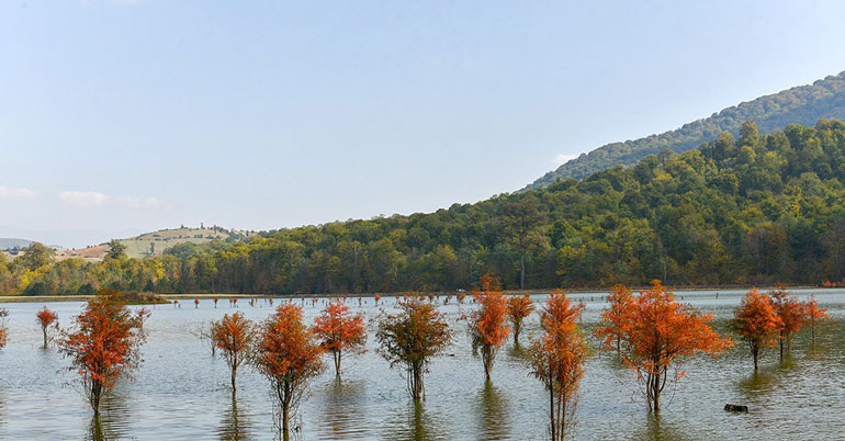 دریاچه الندان ساری با جاذبه‌ها، تصاویر و آدرس | مجله علی بابا